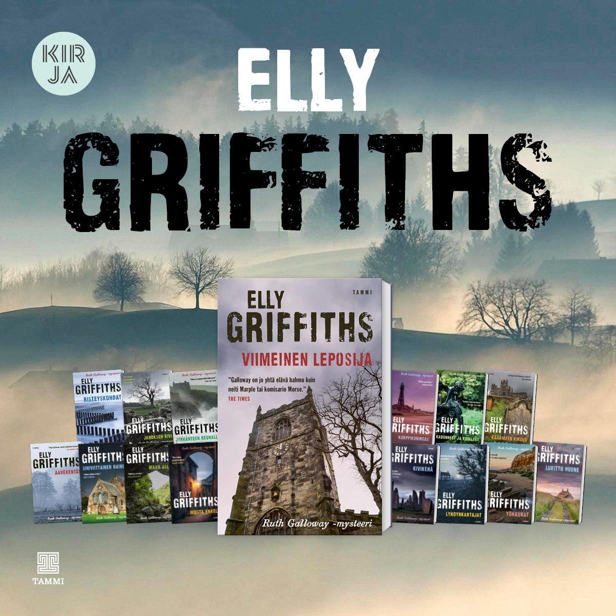 Ruth Galloway -kirjat – kirja.fi