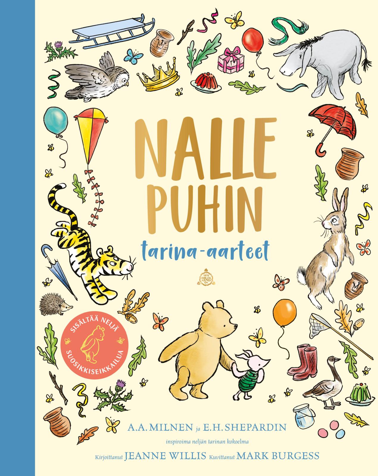 Nalle Puhin tarina-aarteet – Kovakantinen – A. A. Milne – kirja.fi