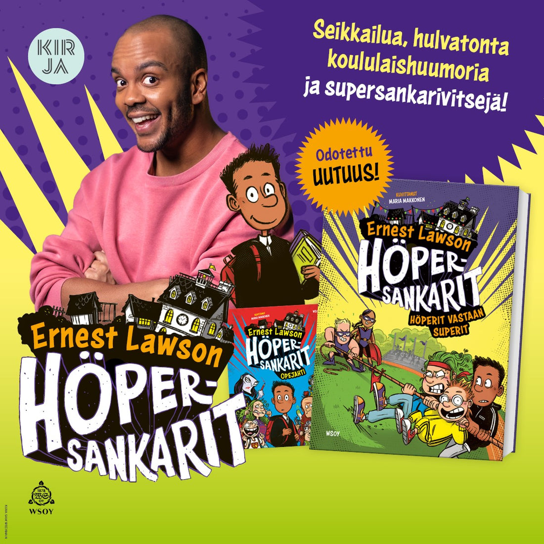 Kirja-verkkokauppa - Tilaa kirjat suoraan kustantamolta