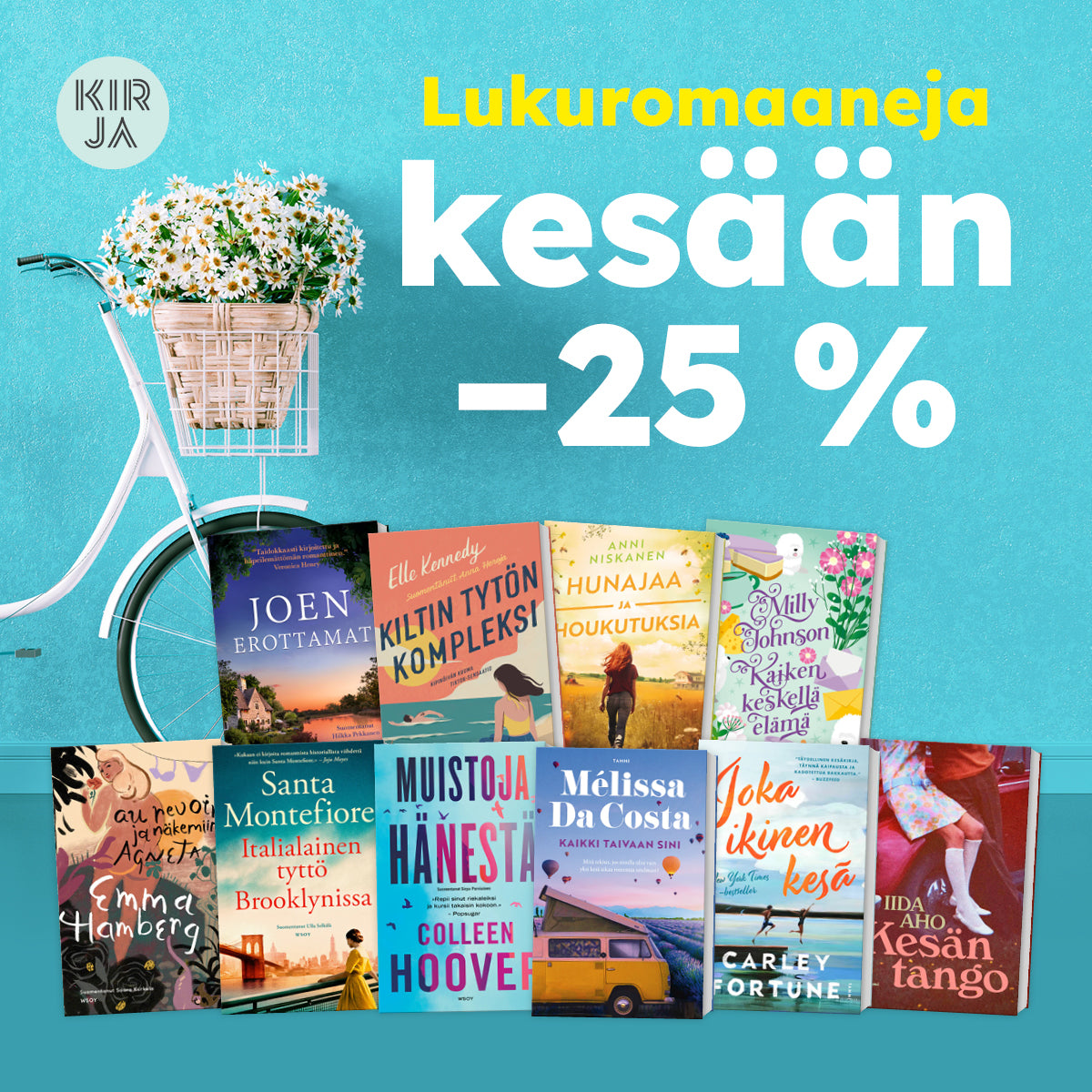 Kirja-verkkokauppa - Tilaa kirjat suoraan kustantamolta